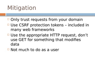 Cross Site Attacks | PPT