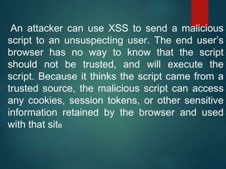 CROSS SITE SCRIPTING.ppt