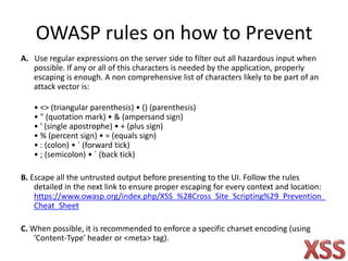 Cross site scripting XSS | PPT