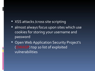 Cross Site Scripting Augusta For Matrix Session | PPT