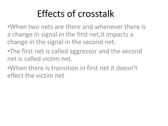 Crosstalk | PPTX
