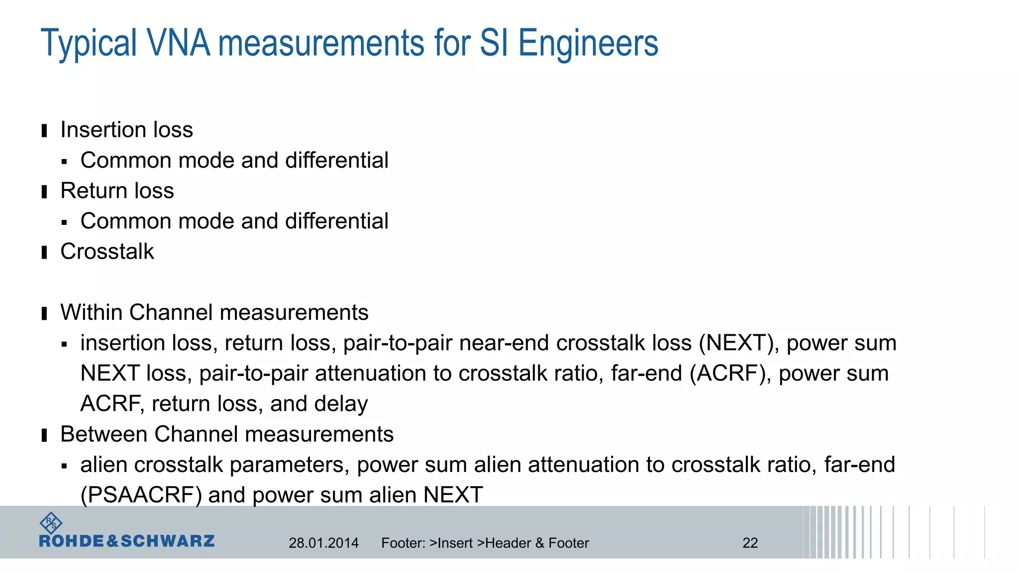 An Introduction to Crosstalk Measurements | PPTX