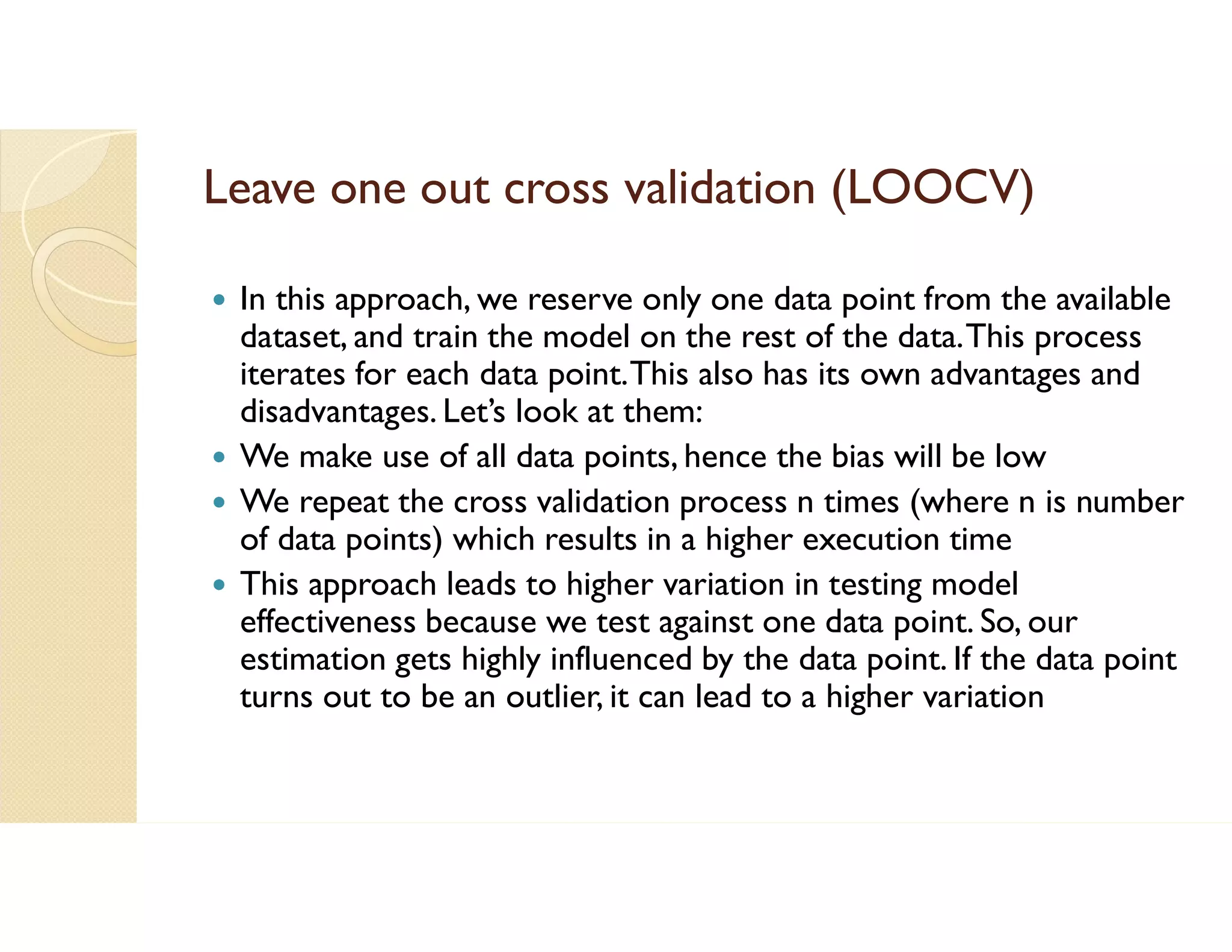 Cross validation | PDF | Technology & Computing