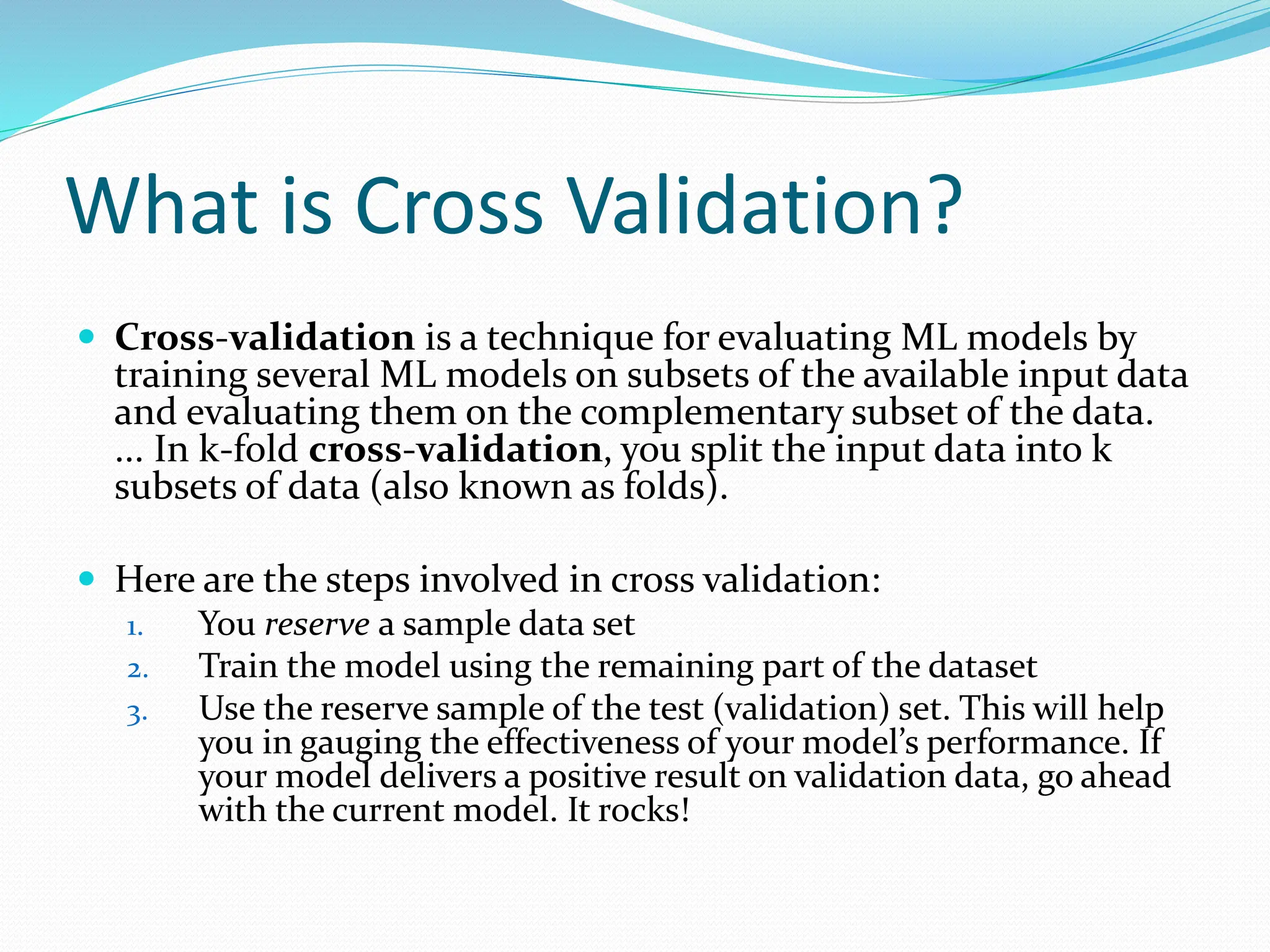 Cross Validation Cross ValidationmCross Validation.pptx