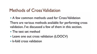 cross validation in machine learning.pptx