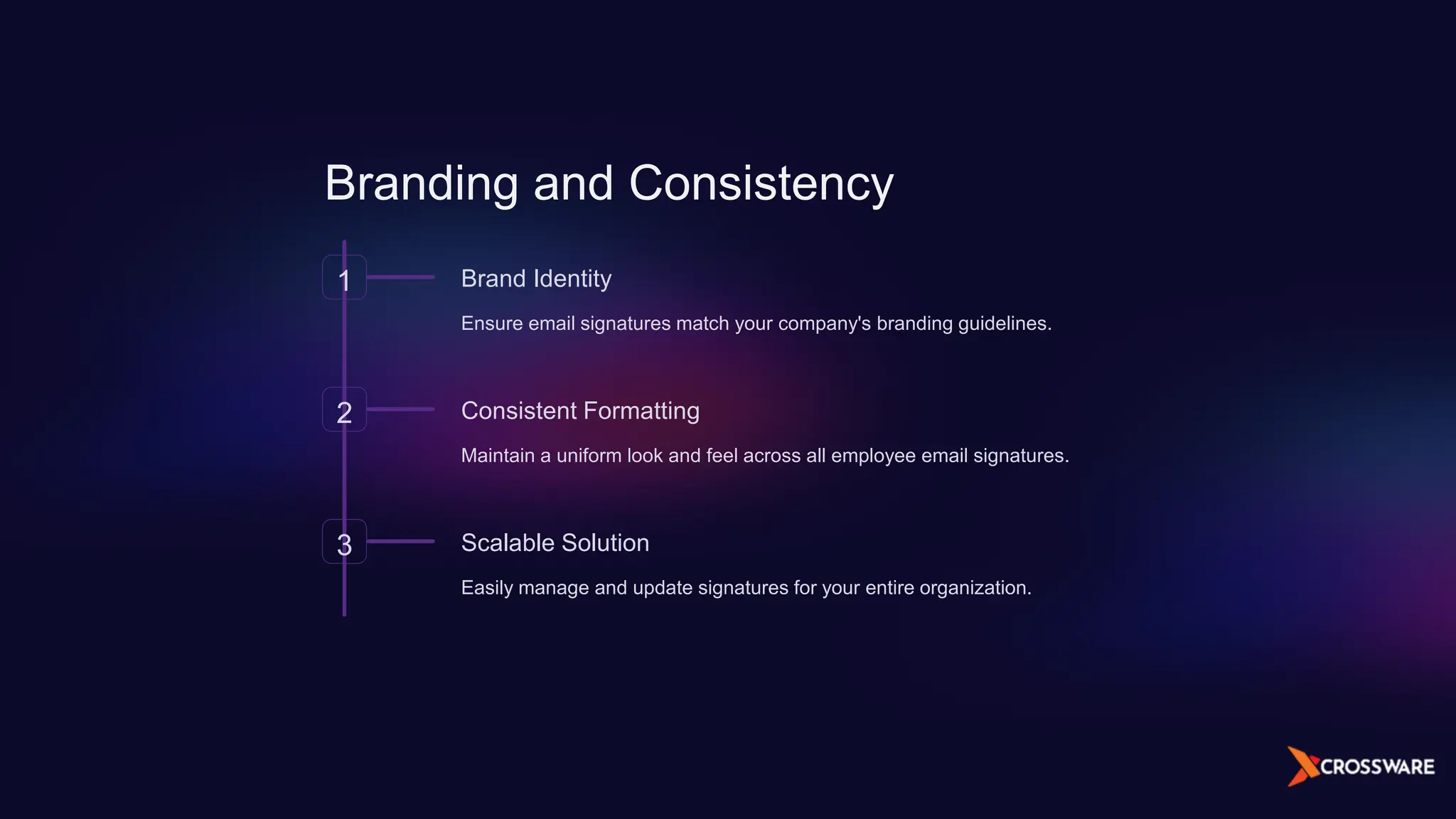 Email Signatures for Google Workspace | Crossware | PPTX