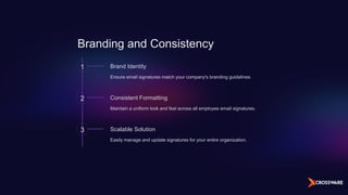 Email Signatures for Google Workspace | Crossware | PPT