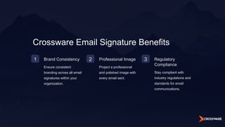 Enterprise Email Signature Solution - Azure Private Cloud | PPT