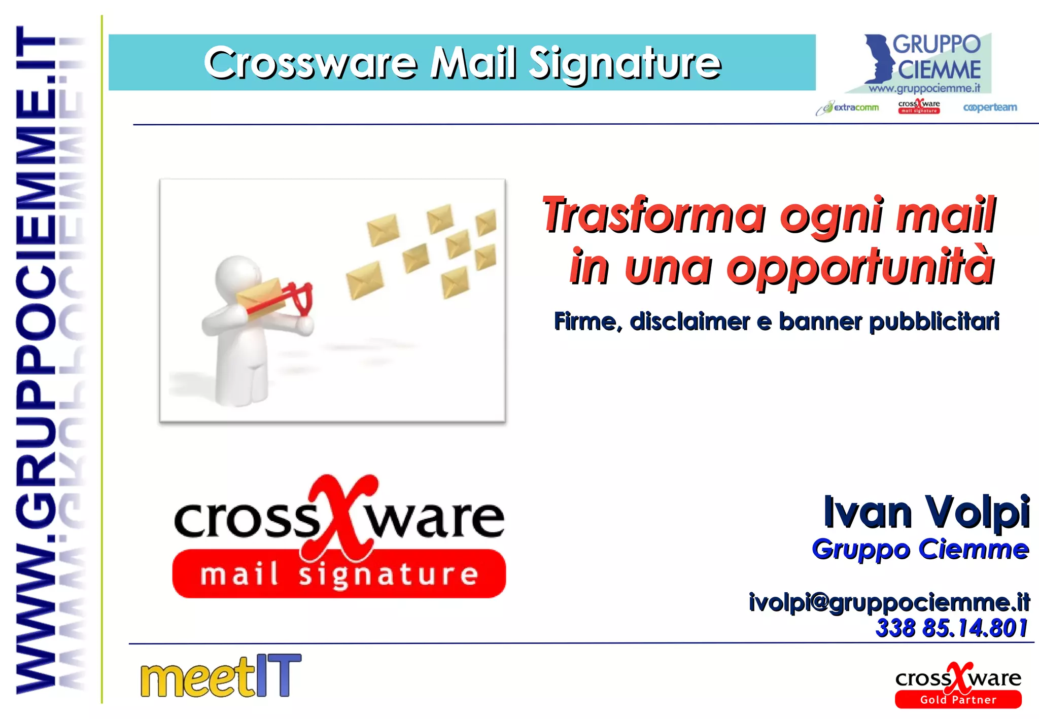 Crossware MailSignature | PPT