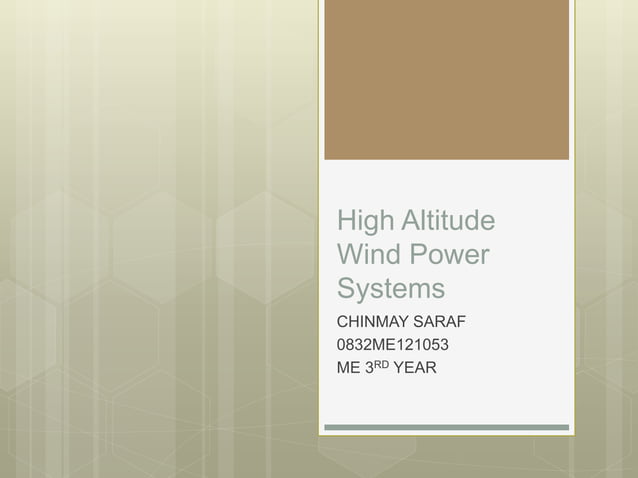 Crosswind power | PPT