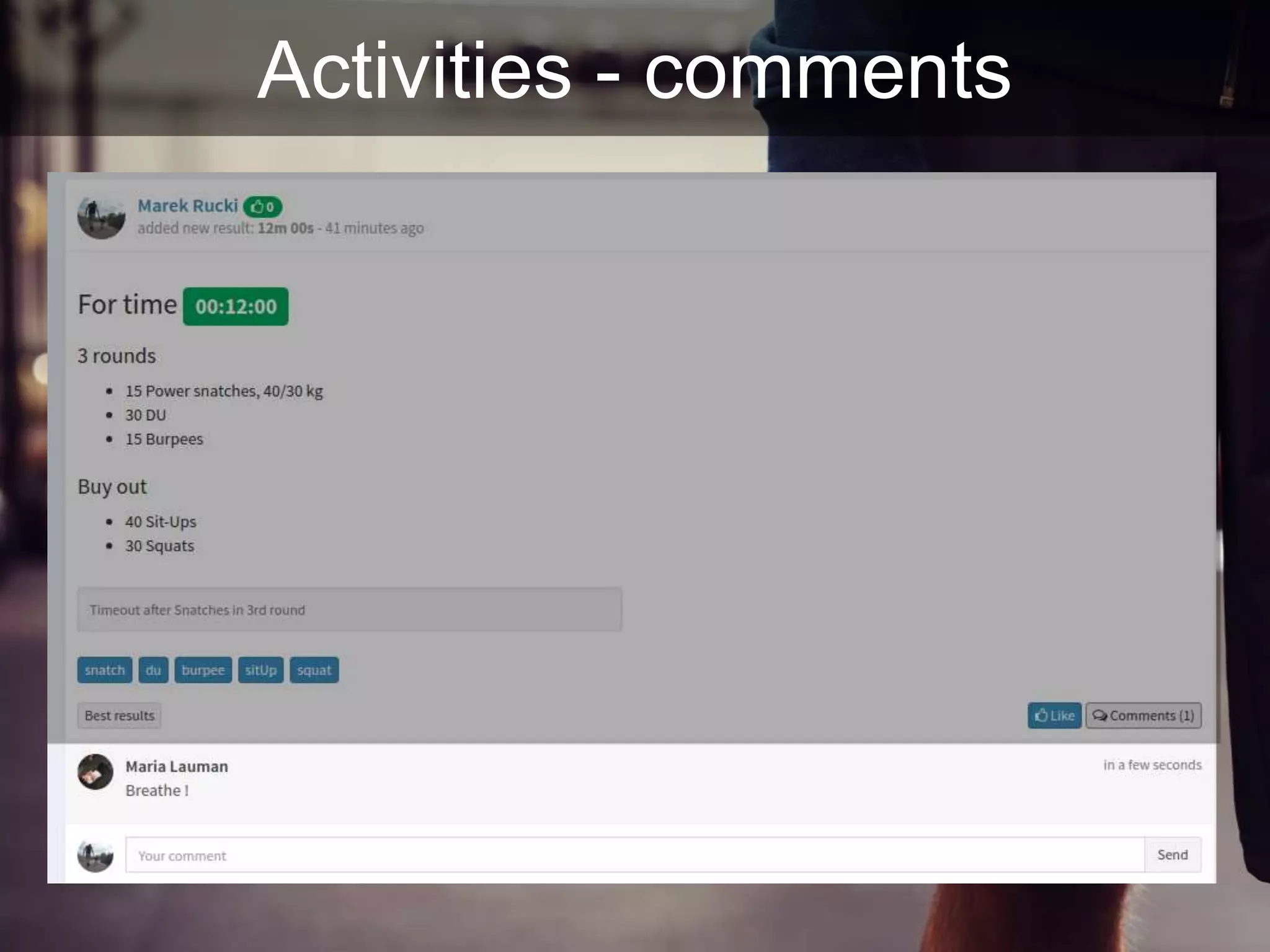 CrossWOD - personal records and WOD tracker | PPTX