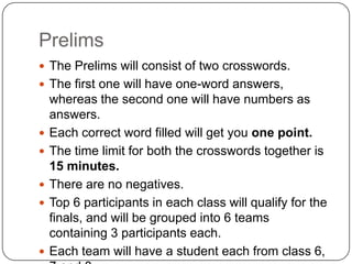 Mathematics Quiz - Prelims | PPTX
