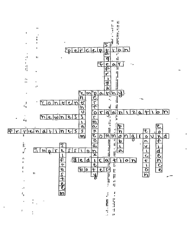 Crossword Puzzle | DOC
