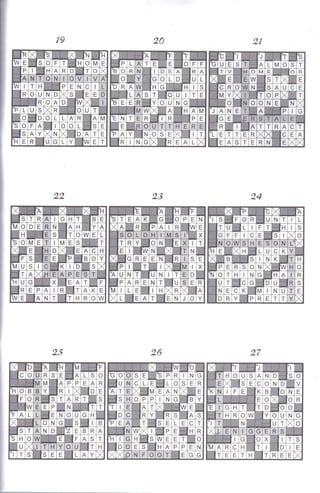 Crossword puzzles for students (750 word level)v | PDF