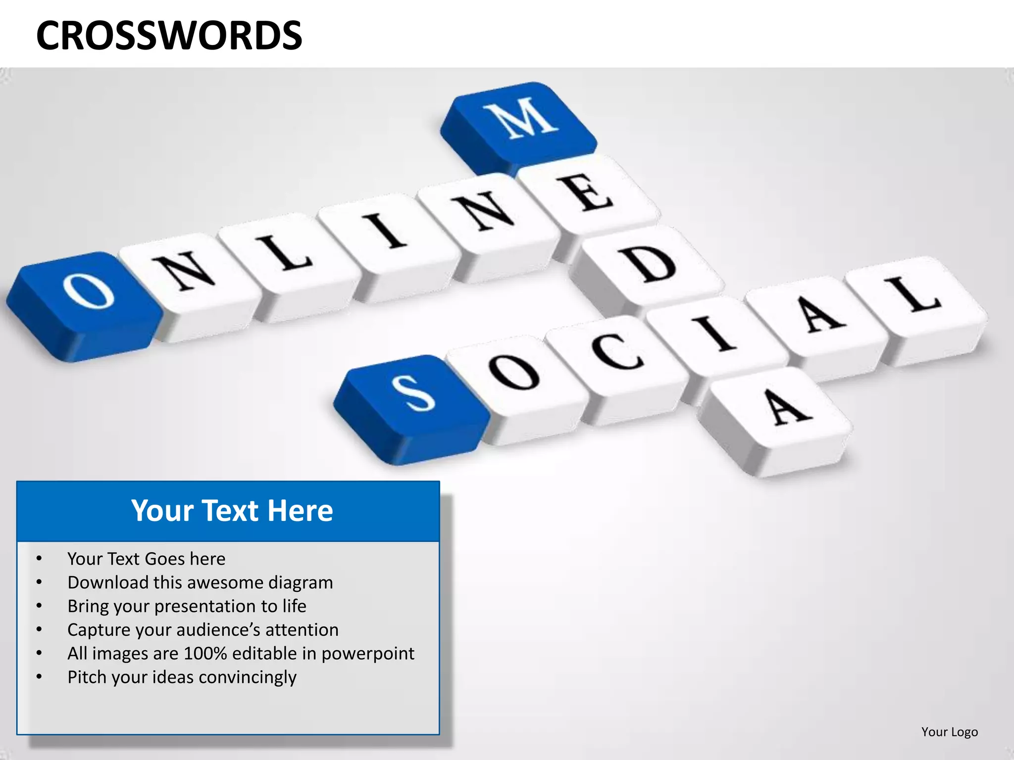 Crosswords powerpoint presentation templates | PPTX