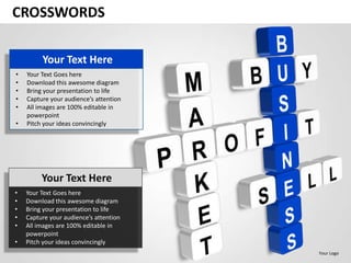 Crosswords powerpoint presentation templates | PPTX