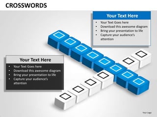 Crosswords powerpoint presentation templates | PPTX
