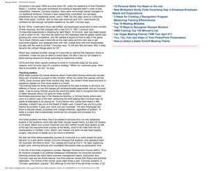 GE Hones Its Leaders at Crotonville (Training magazine) | PDF