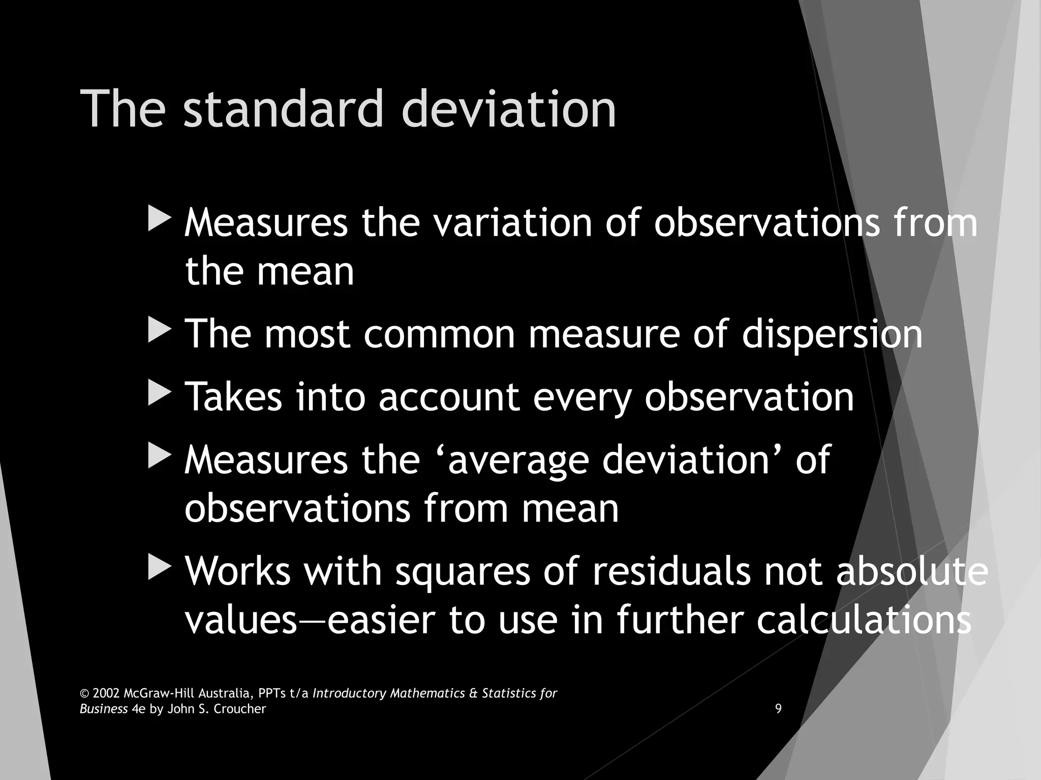 MEASURE OF DISPERSION | PPT