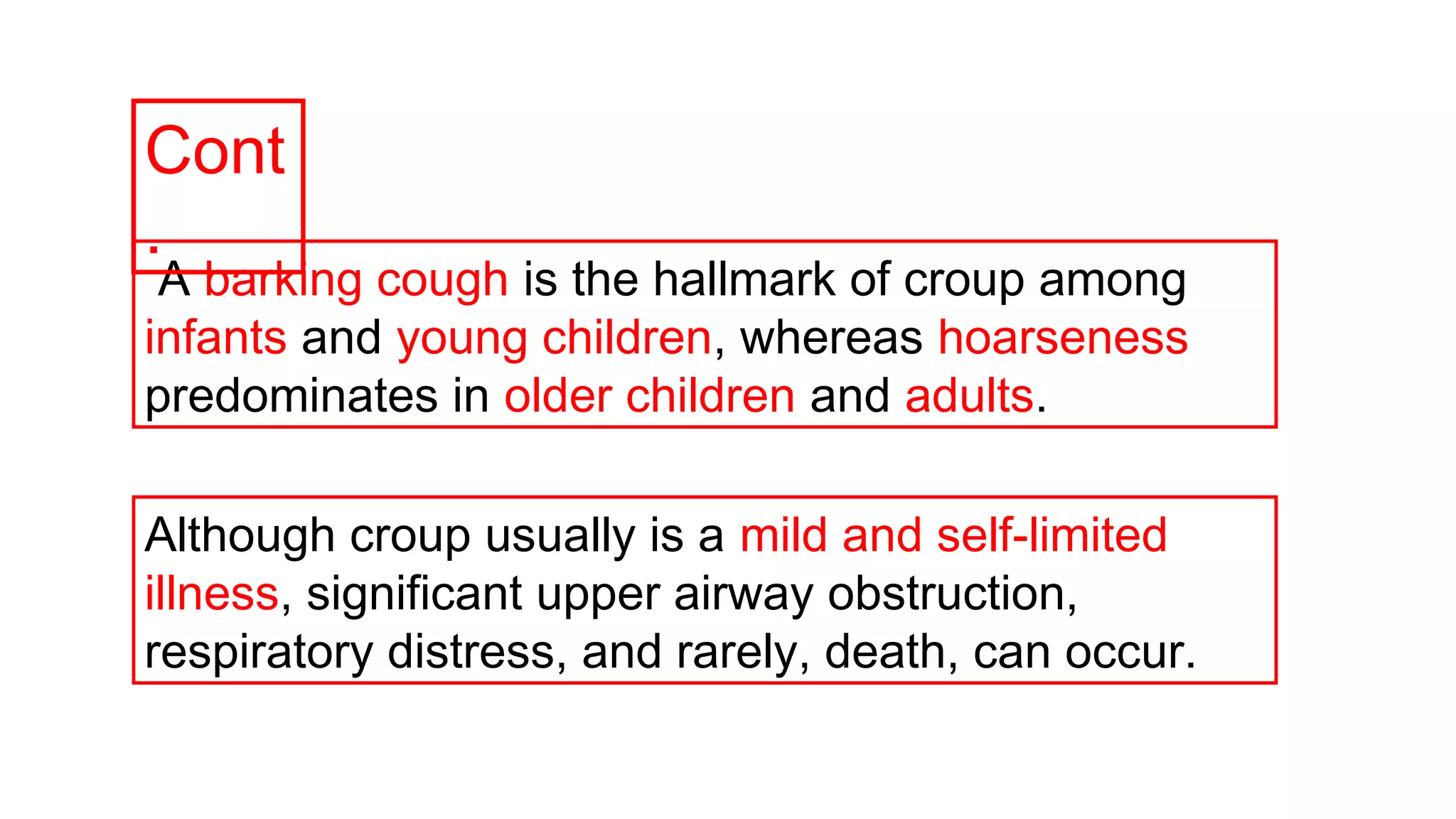 Croup | PPT