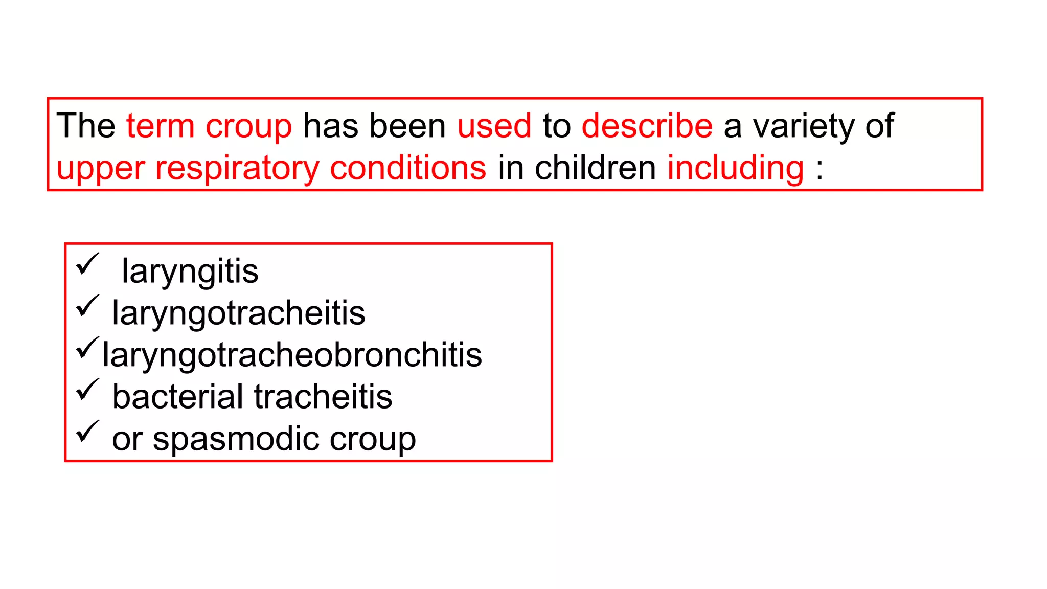 Croup | PPT