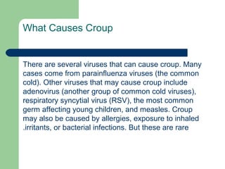Croup syndrome | PPT