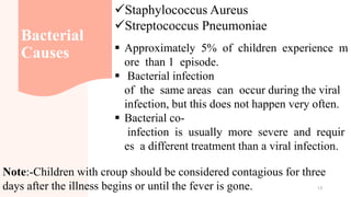 Croup-Syndrome.pptx and its consideration | PPTX