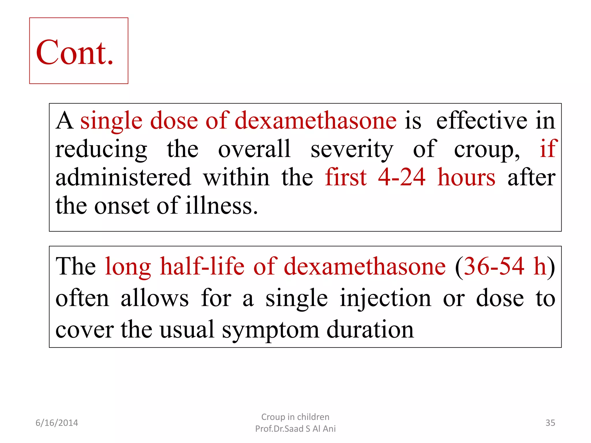 Croup in children | PPTX