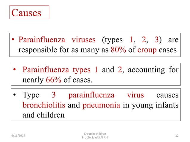 Croup in children | PPTX