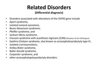 Crouzon syndrome | PPTX