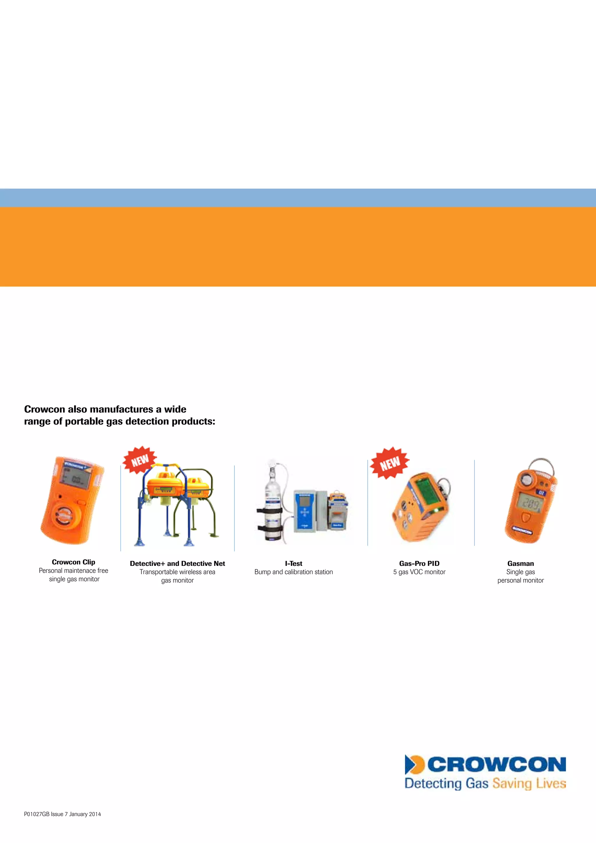 Crowcon Fixed Gas Detectors - Brochure | PDF