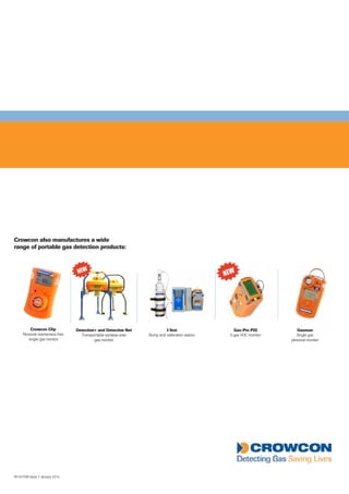 Crowcon Fixed Gas Detectors - Brochure | PDF