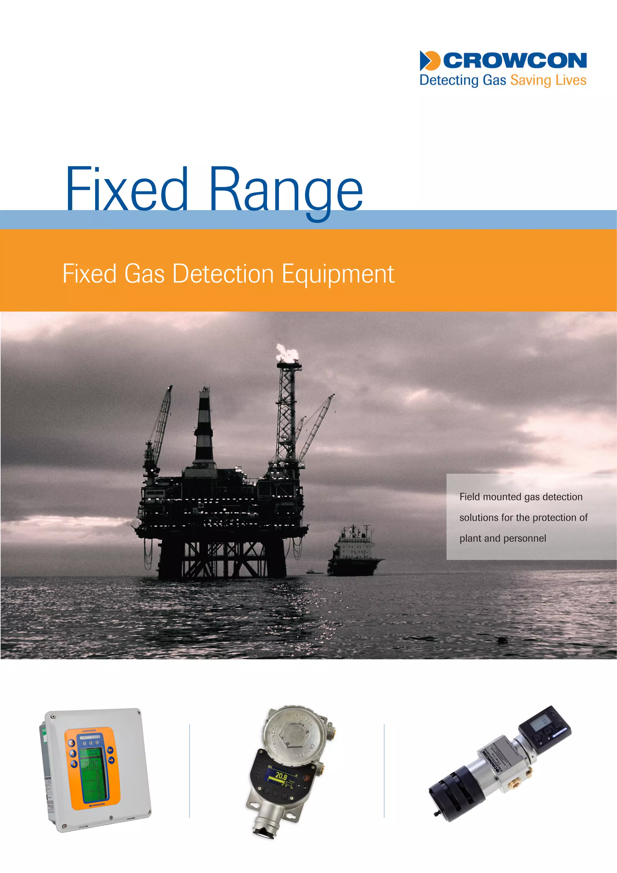 Crowcon Fixed Gas Detectors Product Brochure | PDF