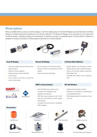 Crowcon IRmax Fixed Gas Detector - Spec Sheet | PDF