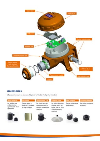 Crowcon Xgard Type 1 Fixed Gas Detector - Spec Sheet | PDF