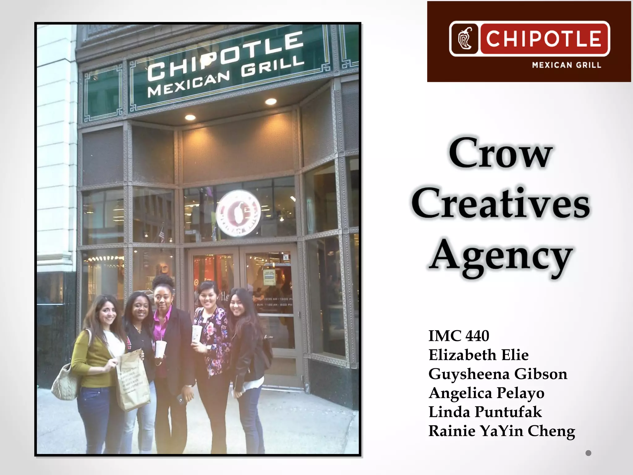 Crow Creatives Presentation-Chipotle | PPT