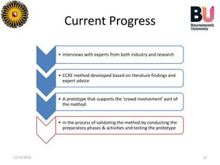 Crowd centric requirements engineering - ra | PPT