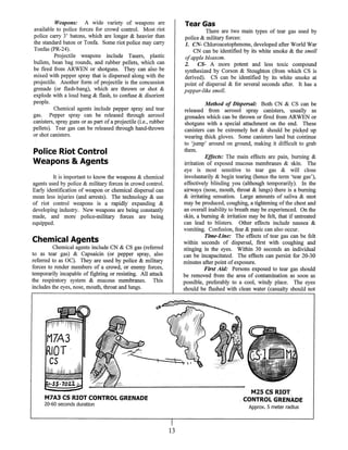 Crowd Control Riot Manual | PDF