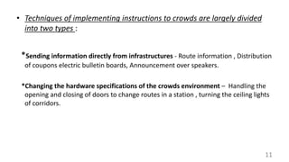 Crowd dynamics management in IOT system | PPTX | Computer Software and Applications | Computing