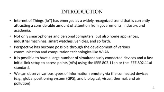 Crowd dynamics management in IOT system | PPTX | Computer Software and Applications | Computing