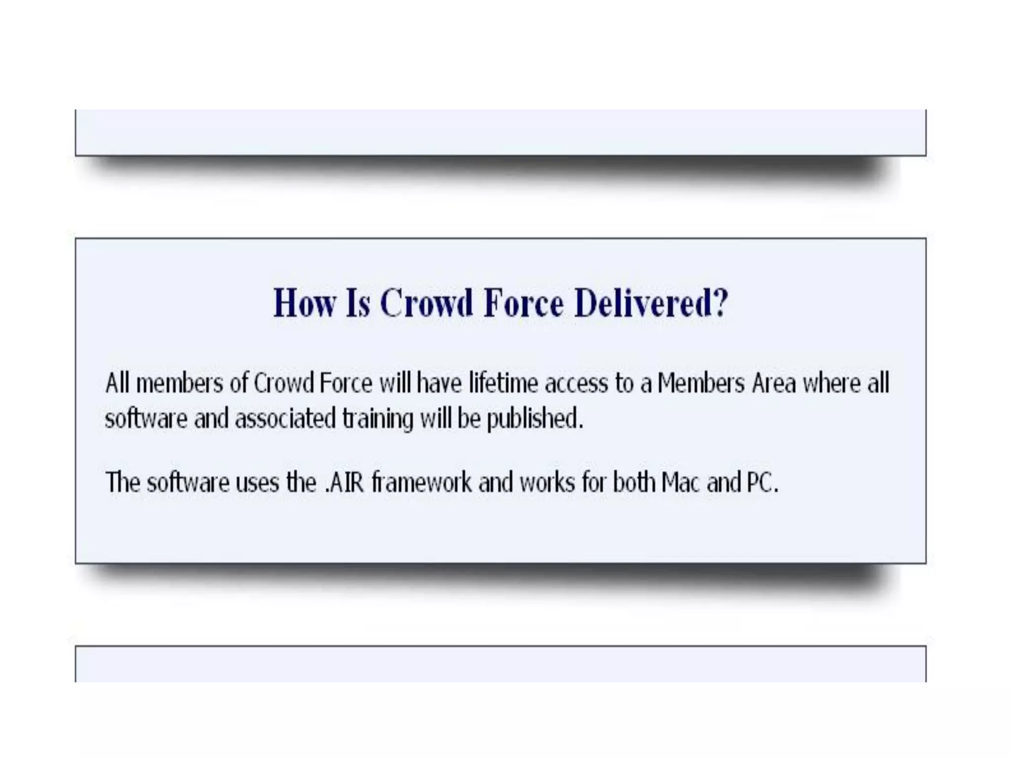 Crowd force Review | PDF