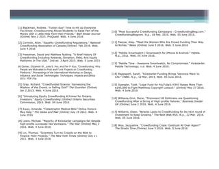 Crowdfunding. khosravi.pdf [read only] | PPT