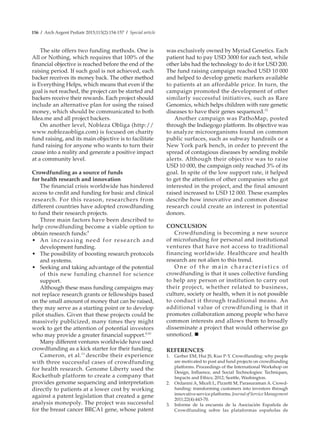 Crowdfunding. A new option for funding health projects.pdf