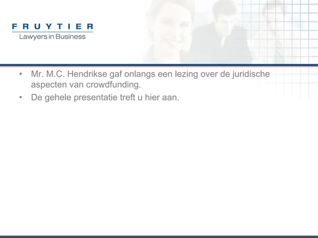 Crowdfunding in nederland de vormen en de consequenties | PPT
