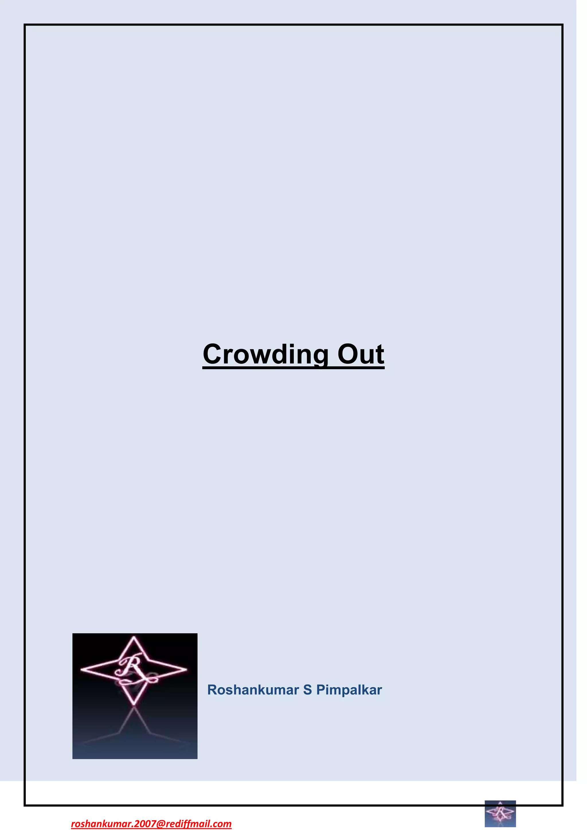 Crowding out | DOCX