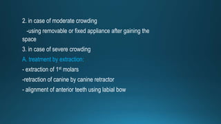 crowding and its management presentation | PPTX