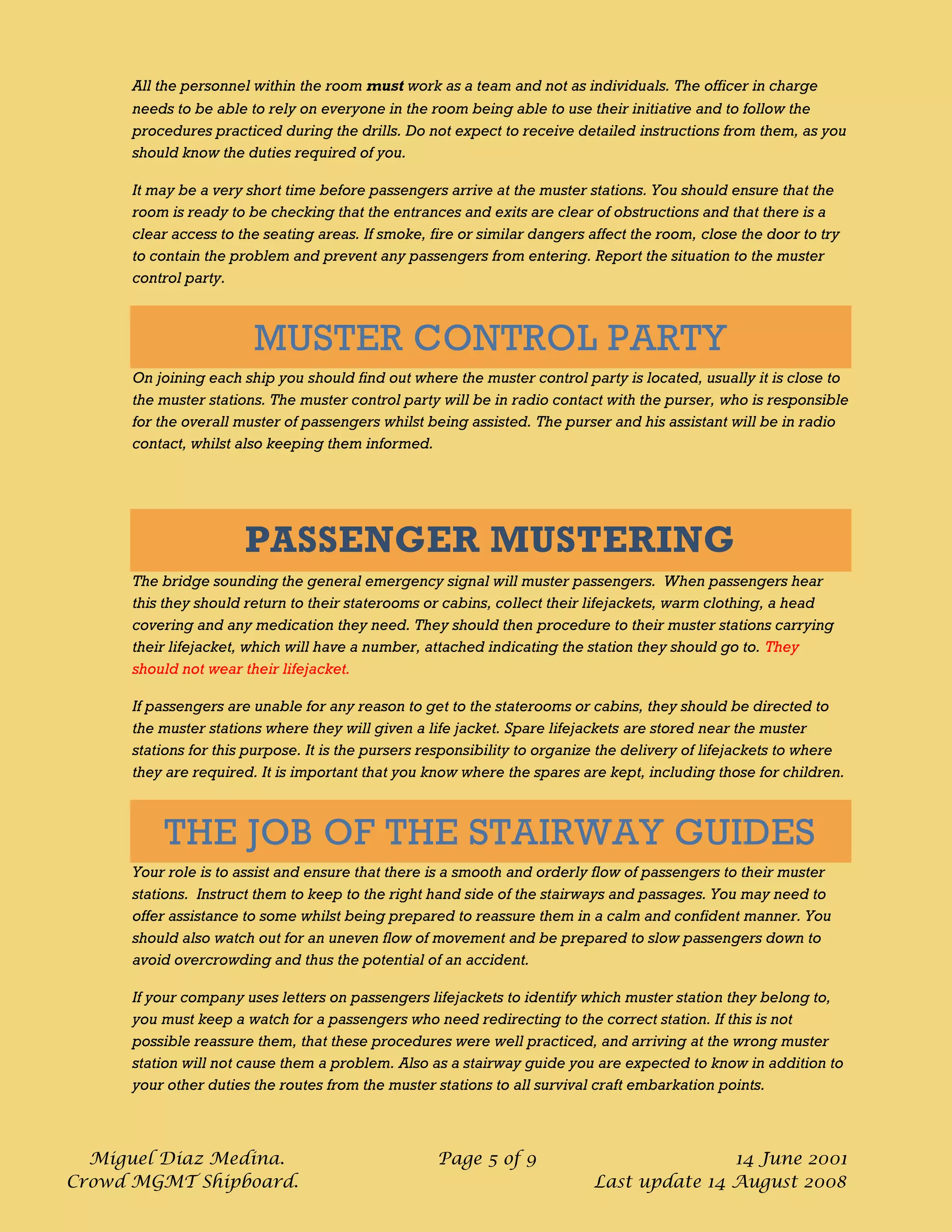 Crowd management | PDF