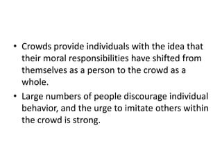 Crowd management | PPTX