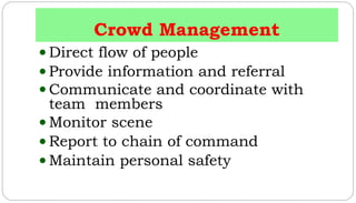 CROWD MANAGEMENT during and disaster in india.ppt
