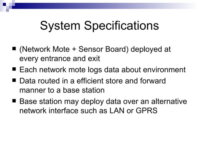 Crowd management system | PPT